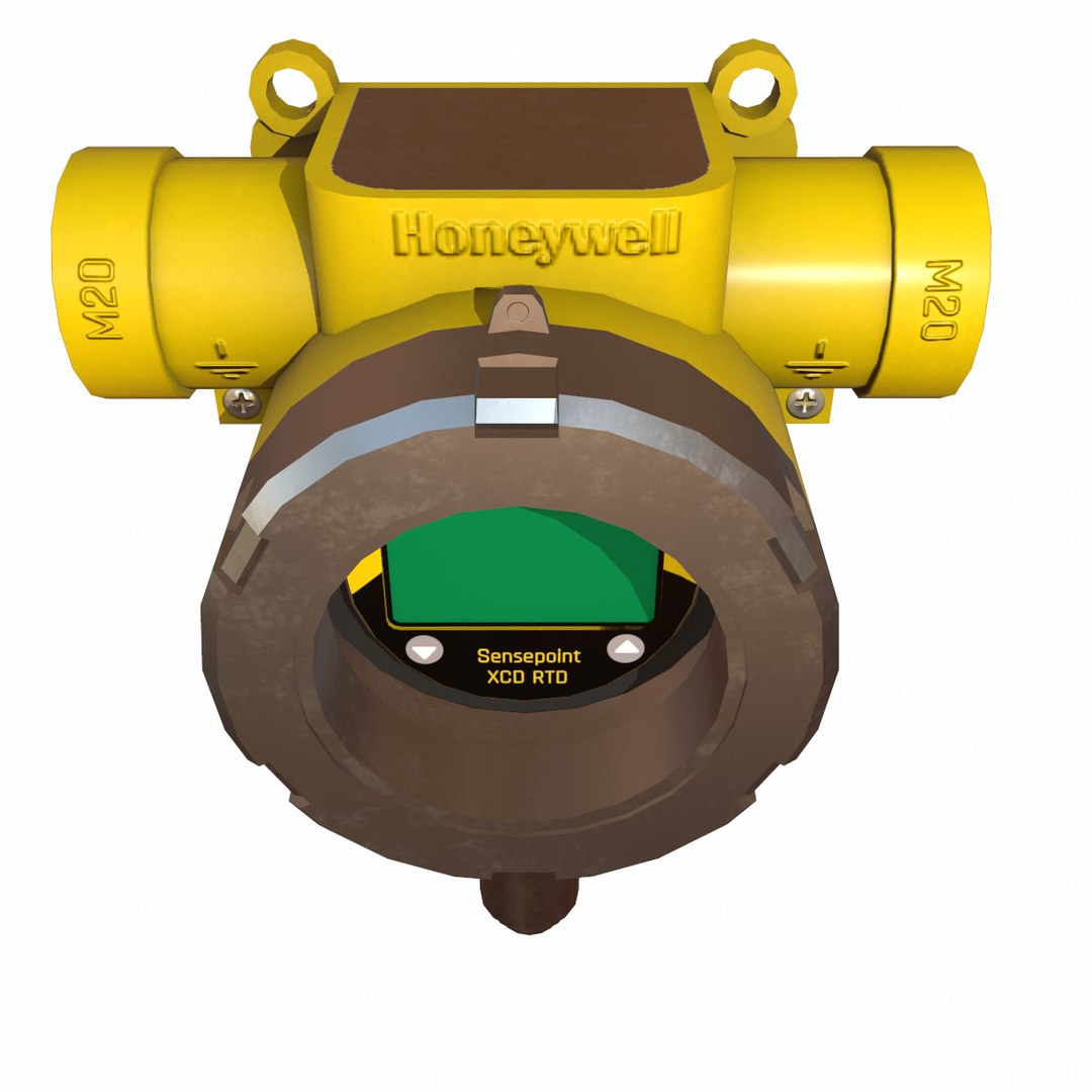 Honeywell Sensepoint XCD RTD Low Poly 3D Model - TurboSquid 2388134