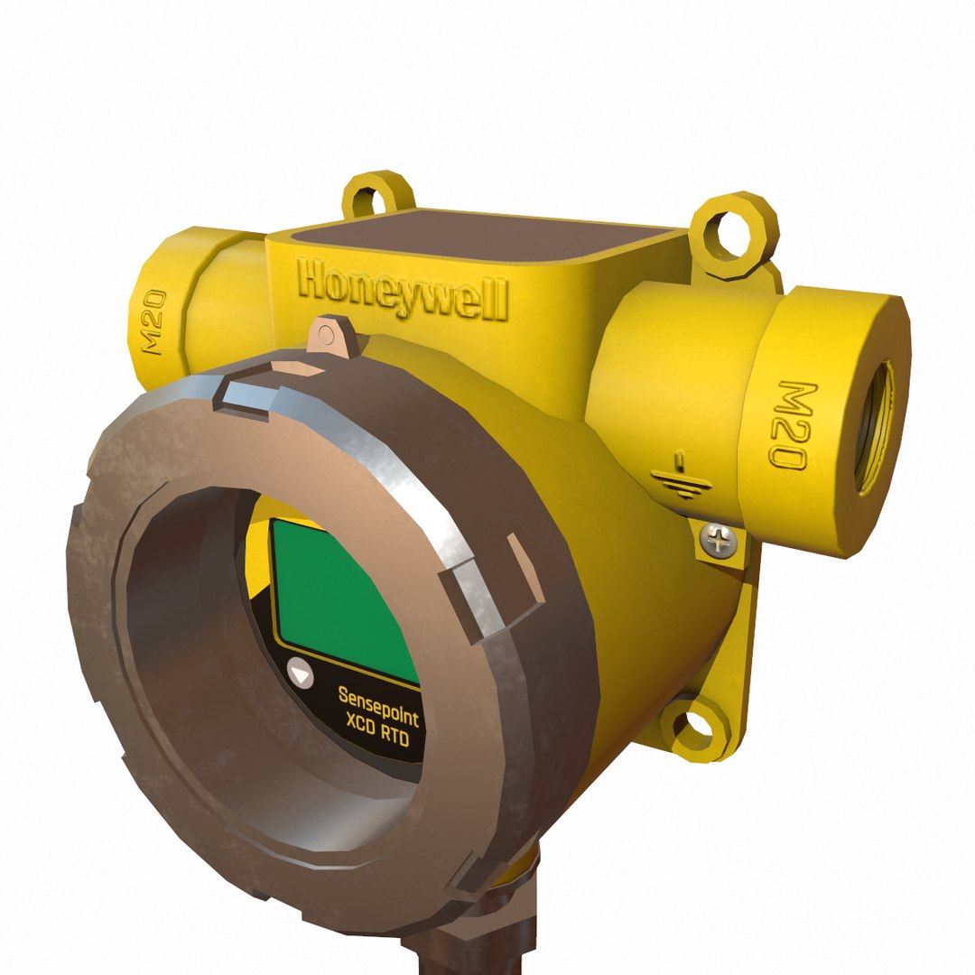 Honeywell Sensepoint XCD RTD Low Poly 3D Model - TurboSquid 2388134