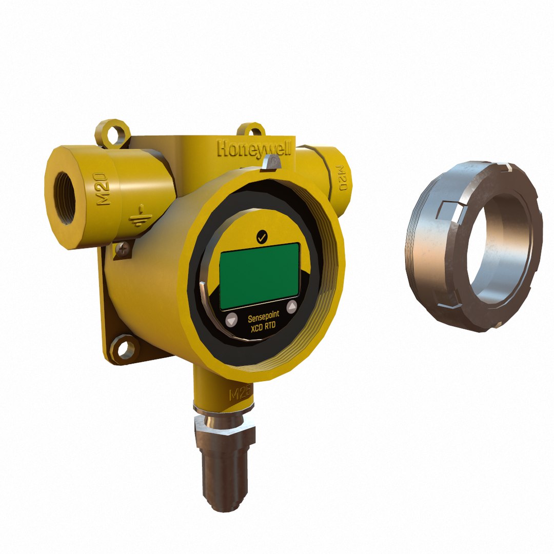 Honeywell Sensepoint XCD RTD Low Poly 3D Model - TurboSquid 2388134