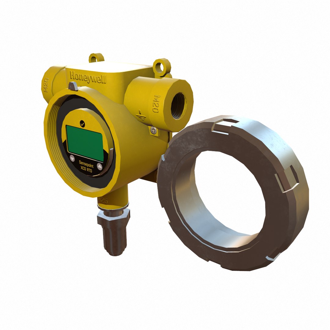 Honeywell Sensepoint XCD RTD Low Poly 3D Model - TurboSquid 2388134