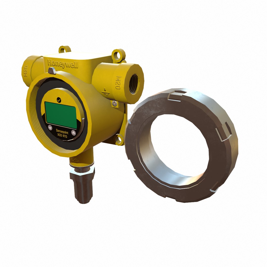 Honeywell Sensepoint XCD RTD Low Poly 3D Model - TurboSquid 2388134