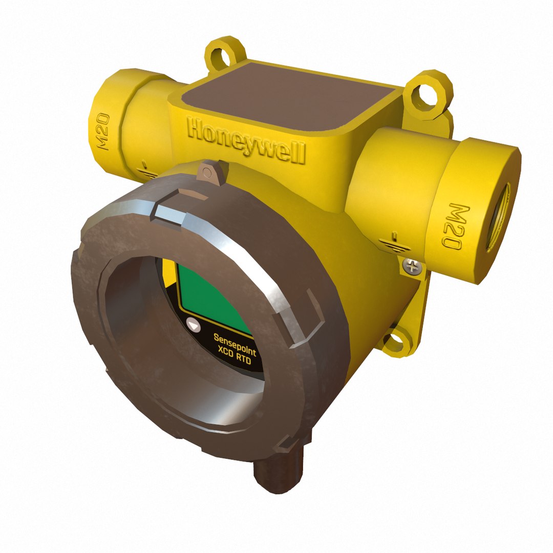 Honeywell Sensepoint XCD RTD Low Poly 3D Model - TurboSquid 2388134