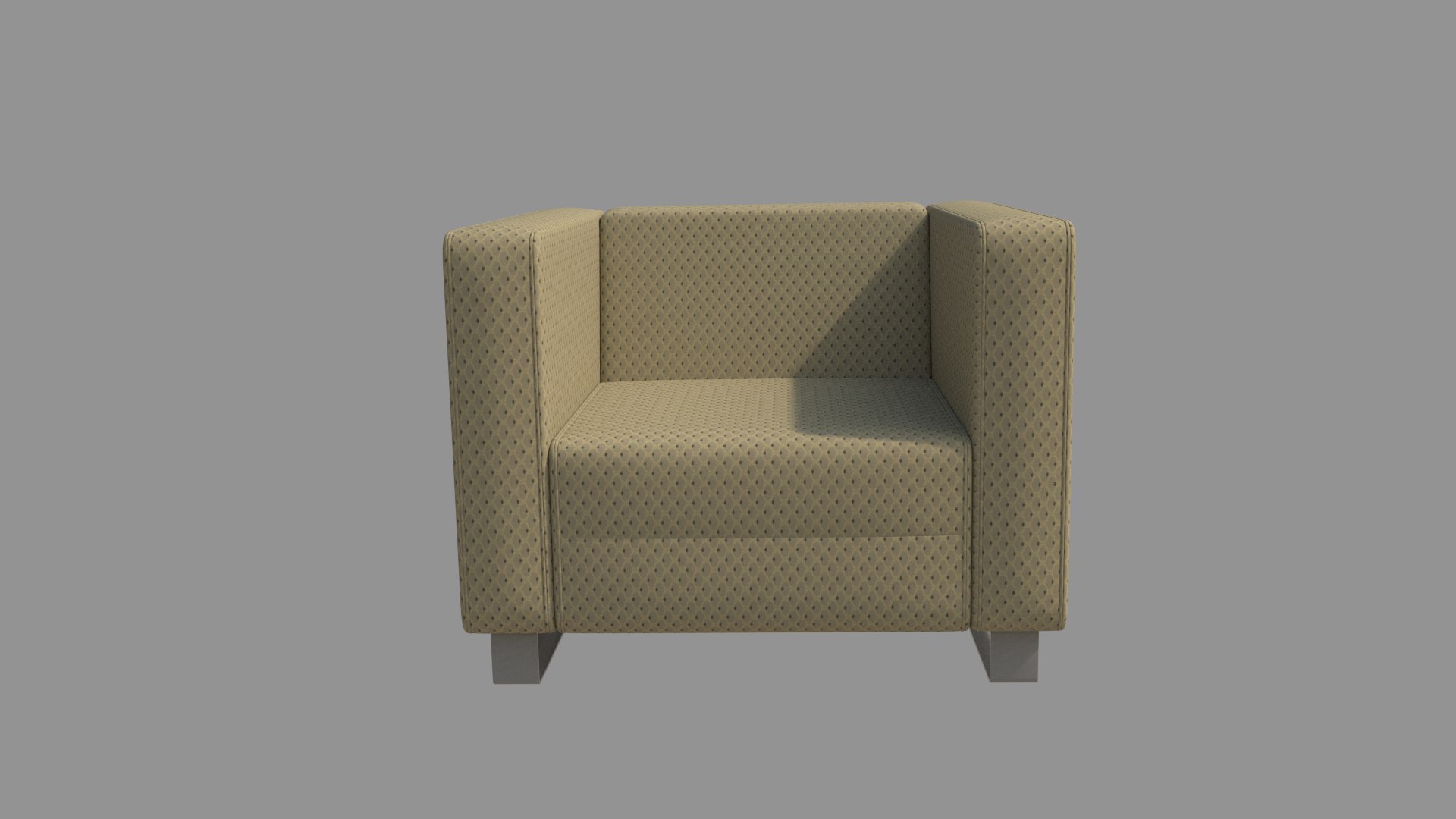 Fashion Home Single Sofa Model - TurboSquid 1975964
