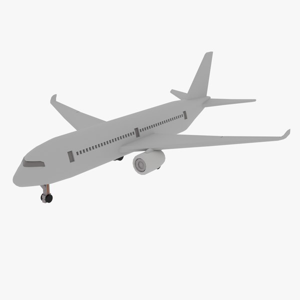 Free Low Poly Airplane 3D Models for Download | TurboSquid