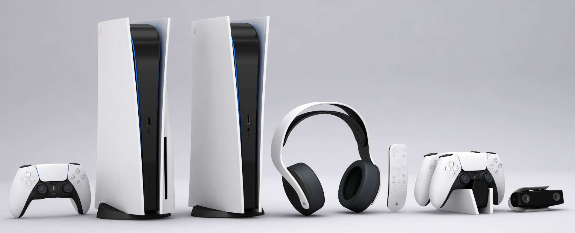 3d Realistic Playstation 5 Dualsense Model Turbosquid 1578125