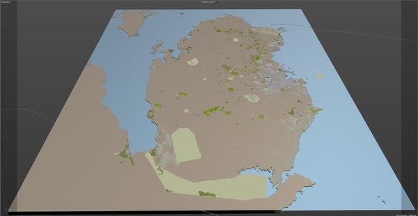 Qatar Full Country 3D - TurboSquid 1767748