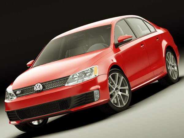 jetta gli 3d max
