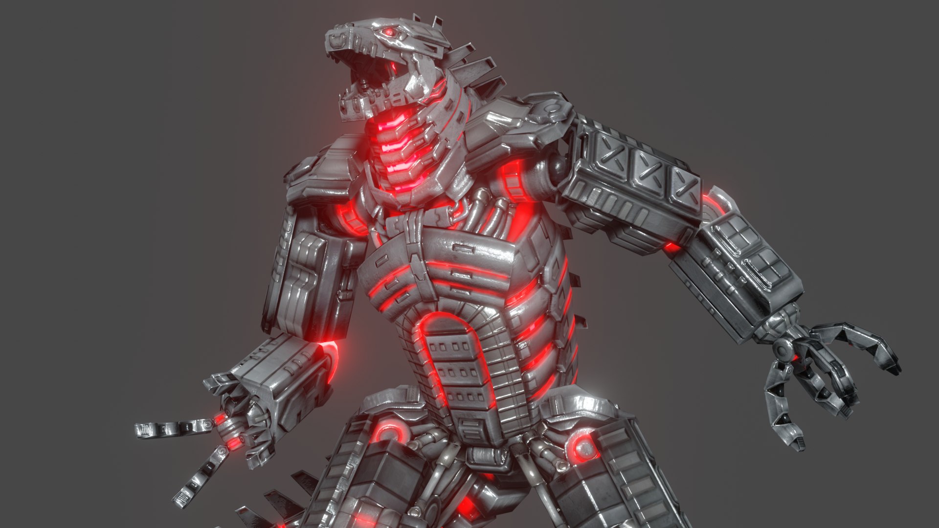 3D MechaGodzilla Model - TurboSquid 2391279