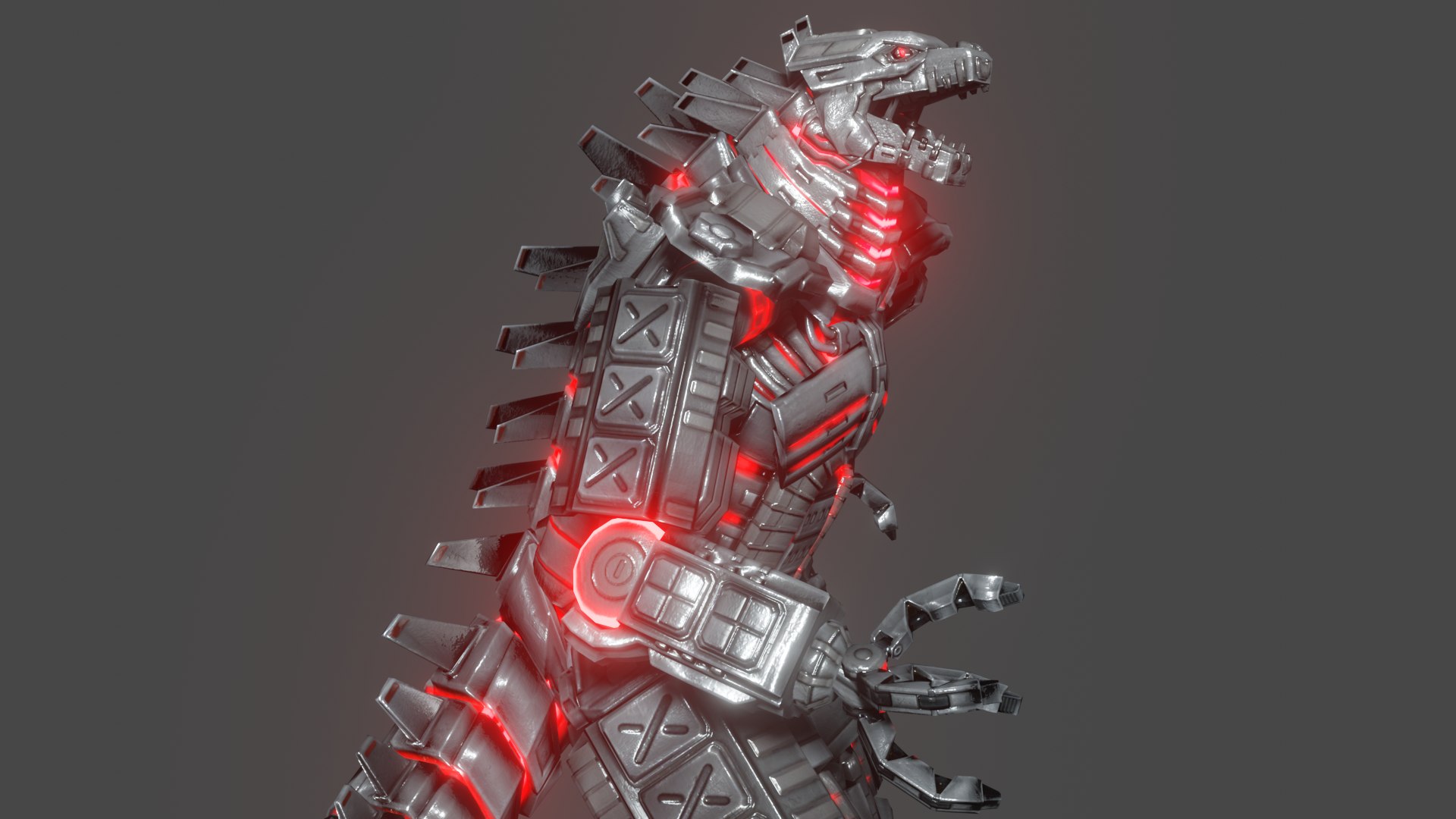 3D MechaGodzilla Model - TurboSquid 2391279