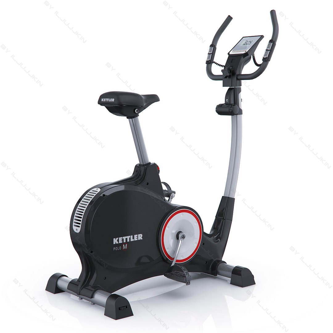 3d Model Gym Bike Kettler Polo