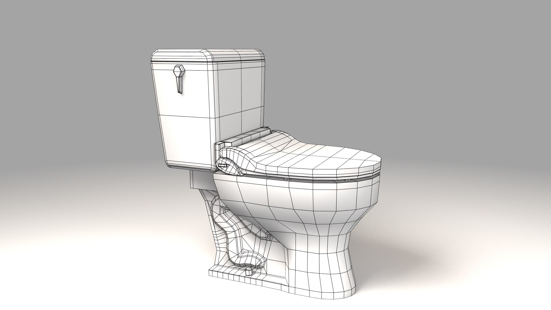 TrueLoo AI Smart Toilet 3D - TurboSquid 2327489