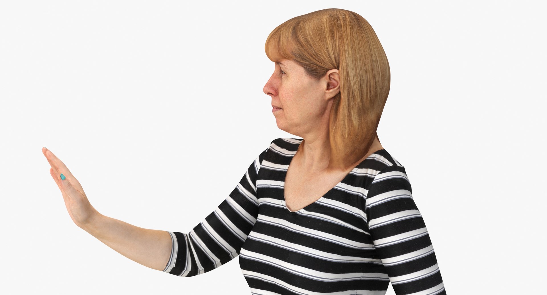 3D Grace Casual Summer Interacting Pose 02 model - TurboSquid 1922476