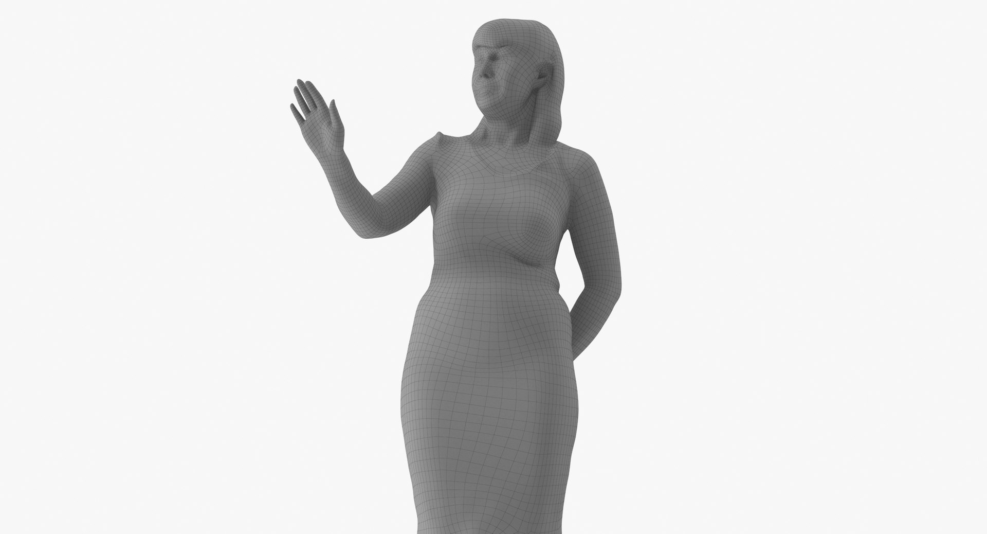 3D Grace Casual Summer Interacting Pose 02 model - TurboSquid 1922476