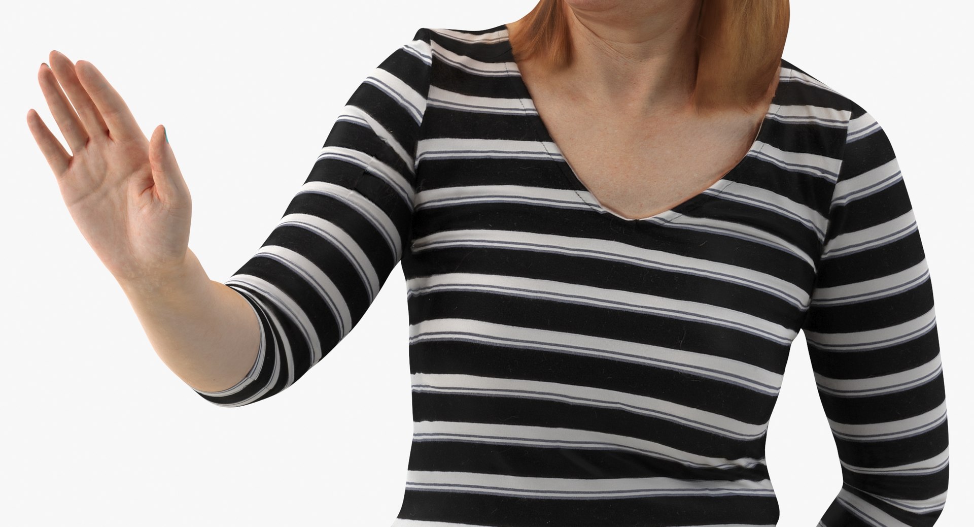 3D Grace Casual Summer Interacting Pose 02 model - TurboSquid 1922476