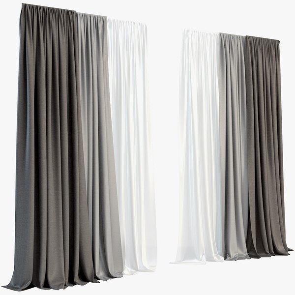 3ds max curtains