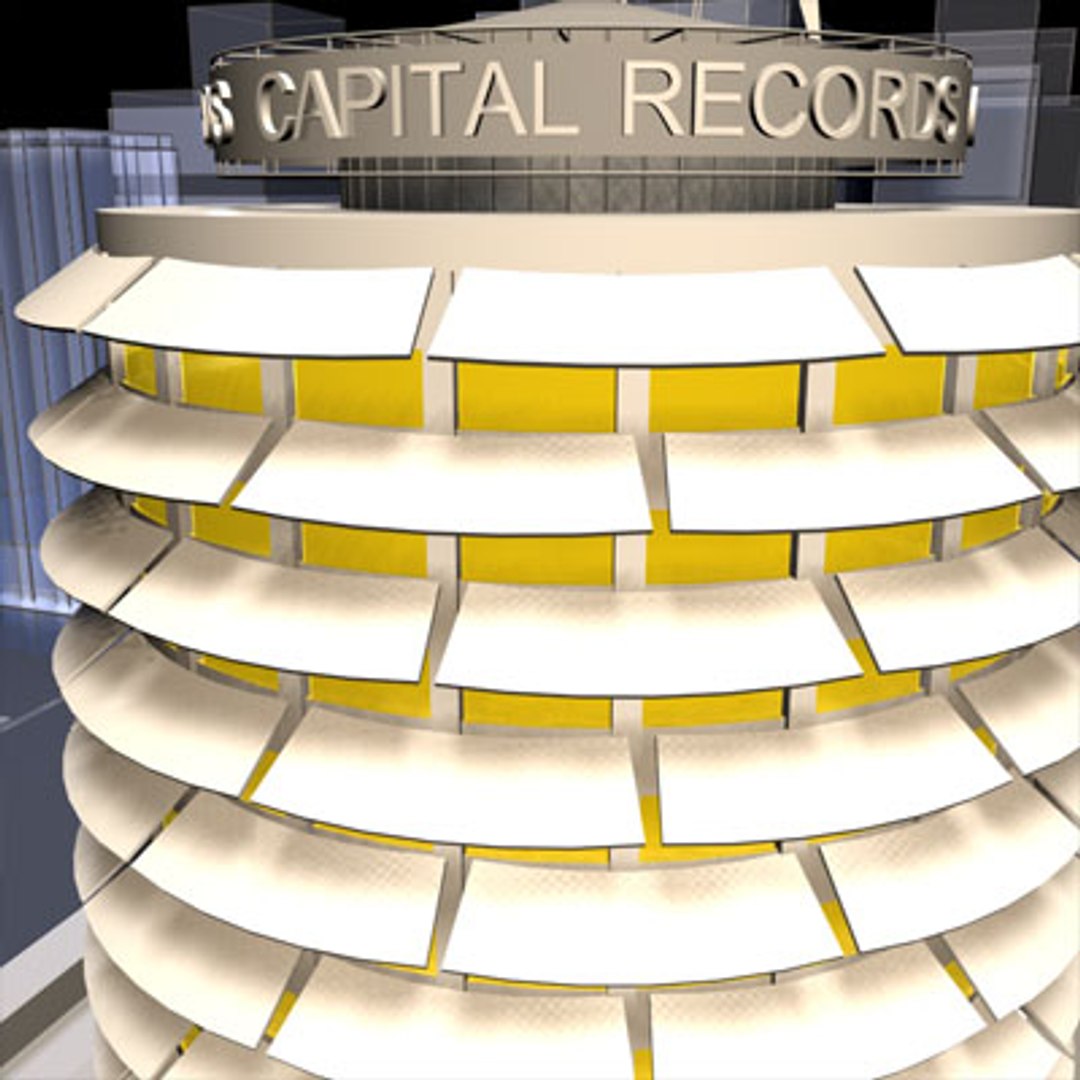 capital records 01 ca 3d model