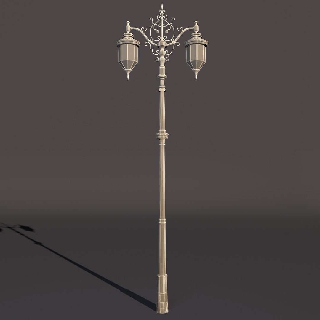 3D Street Lamp - TurboSquid 1158253