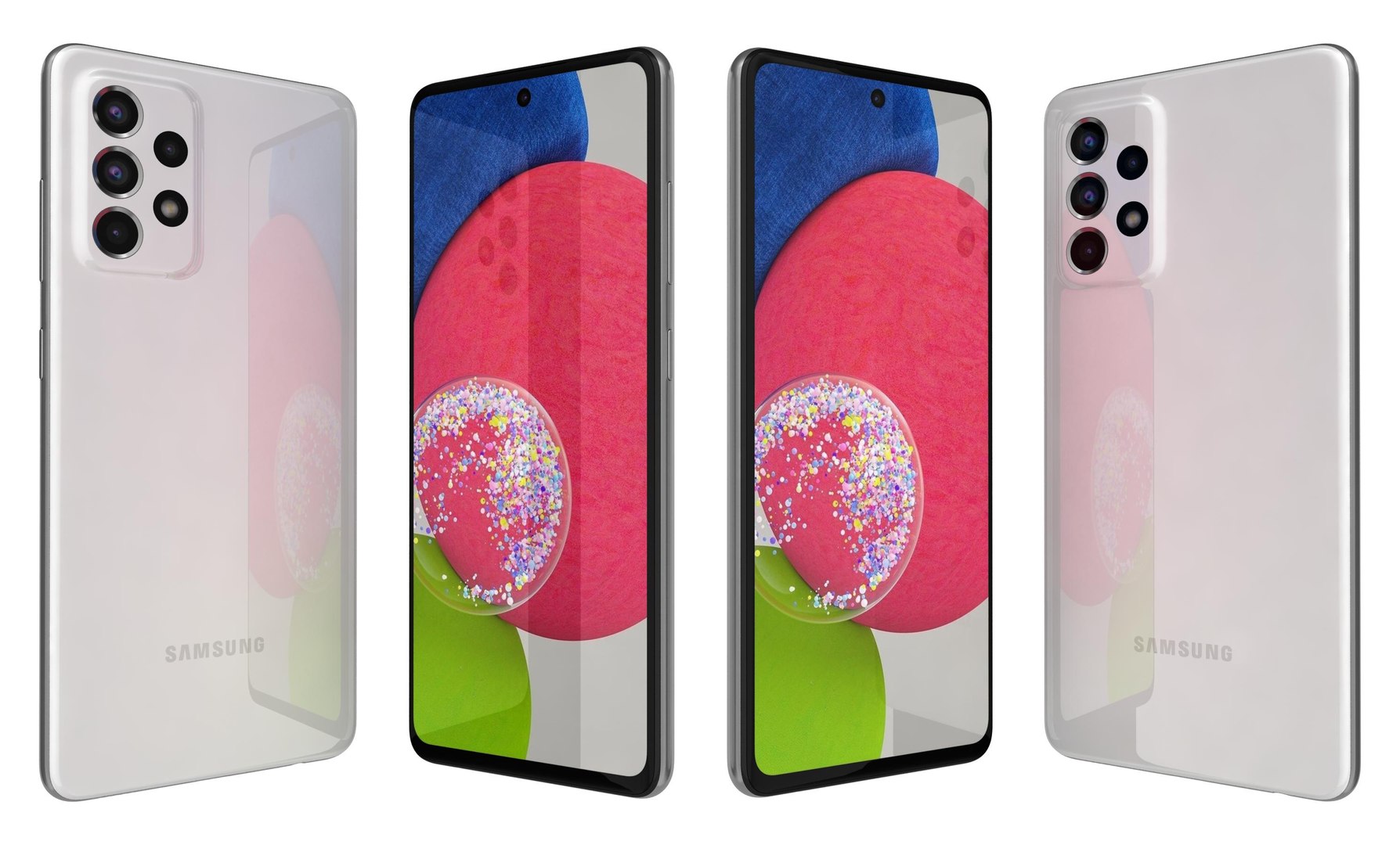 3D Samsung Galaxy A52s All Colors - TurboSquid 1783901