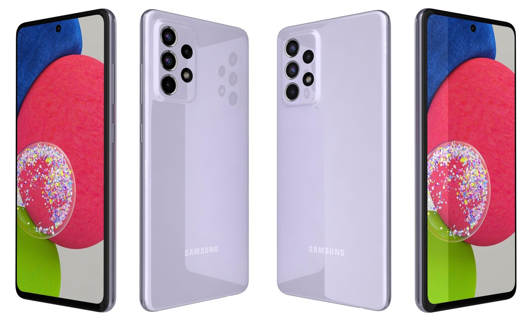 3D Samsung Galaxy A52s All Colors - TurboSquid 1783901