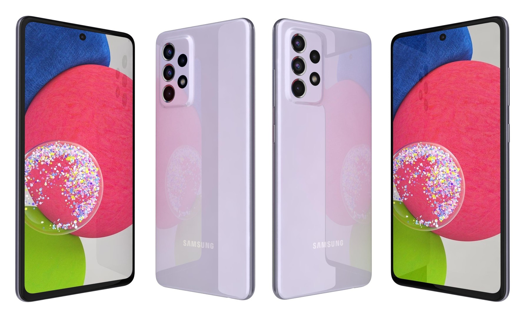 3D Samsung Galaxy A52s All Colors - TurboSquid 1783901