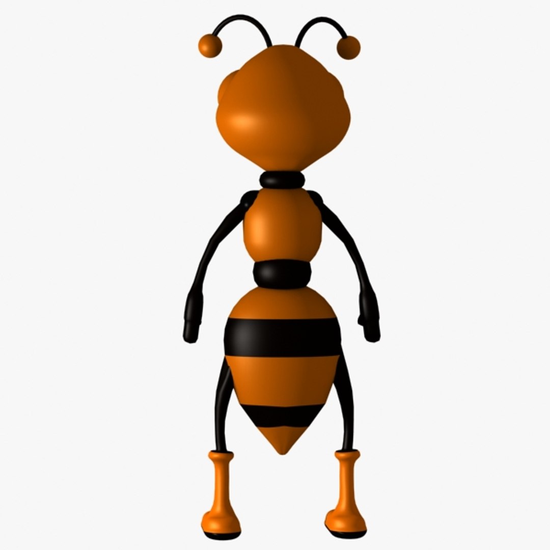 Ant Character Obj