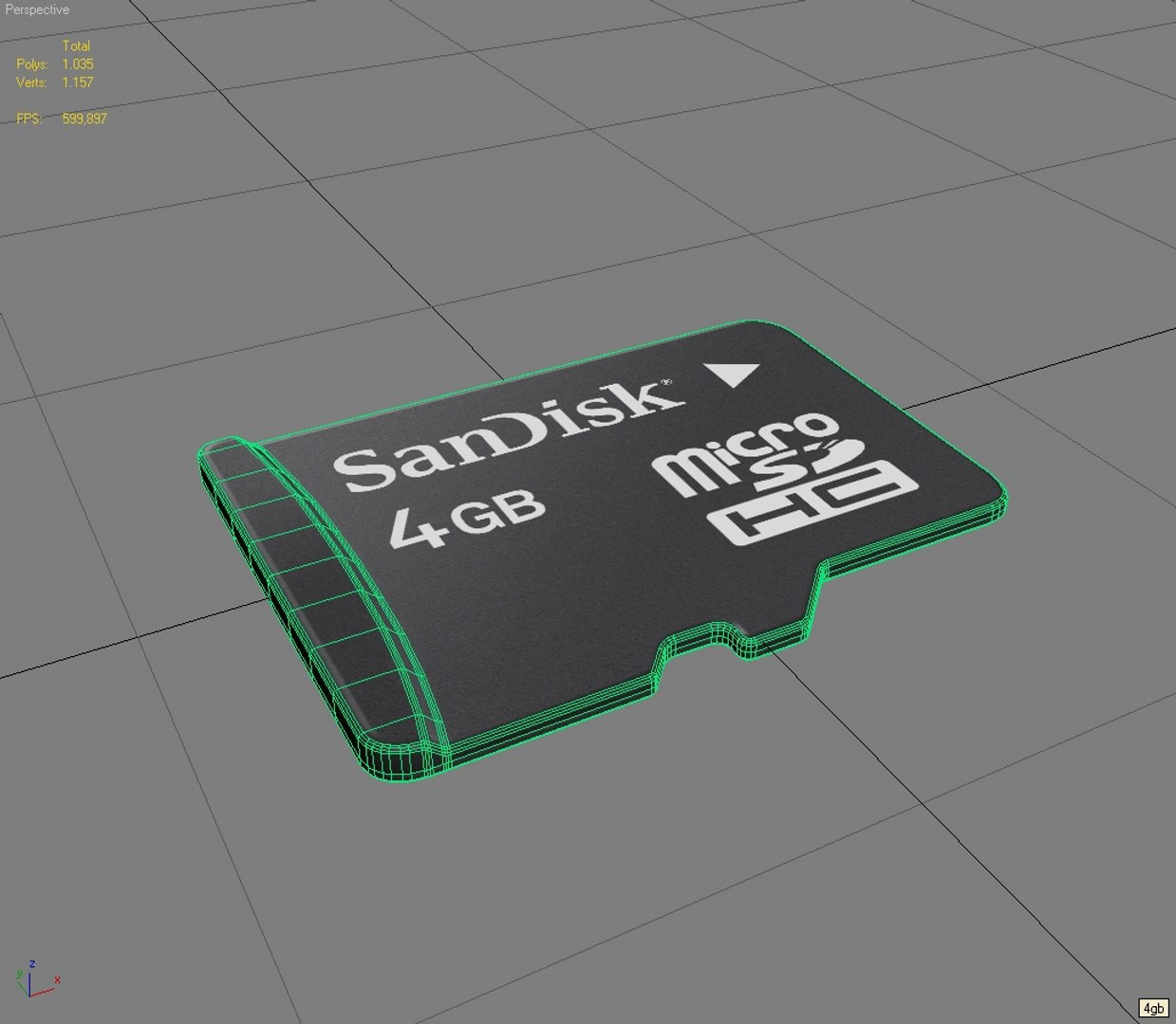 3d Max Micro Sd
