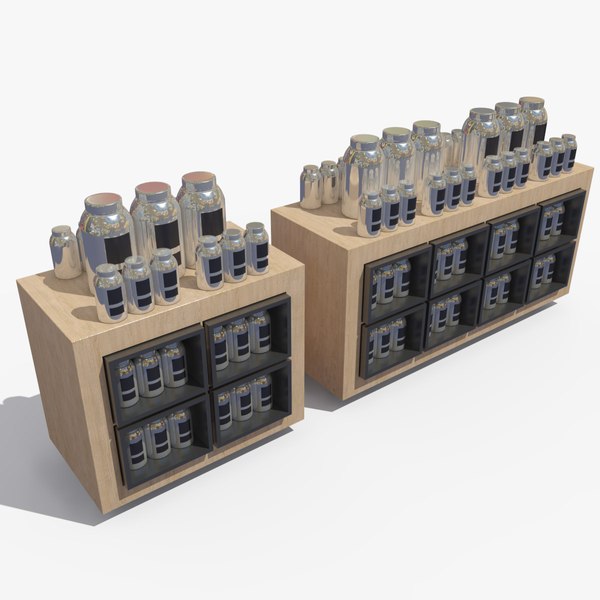 Supermarket Shelving Collada Models for Download | TurboSquid