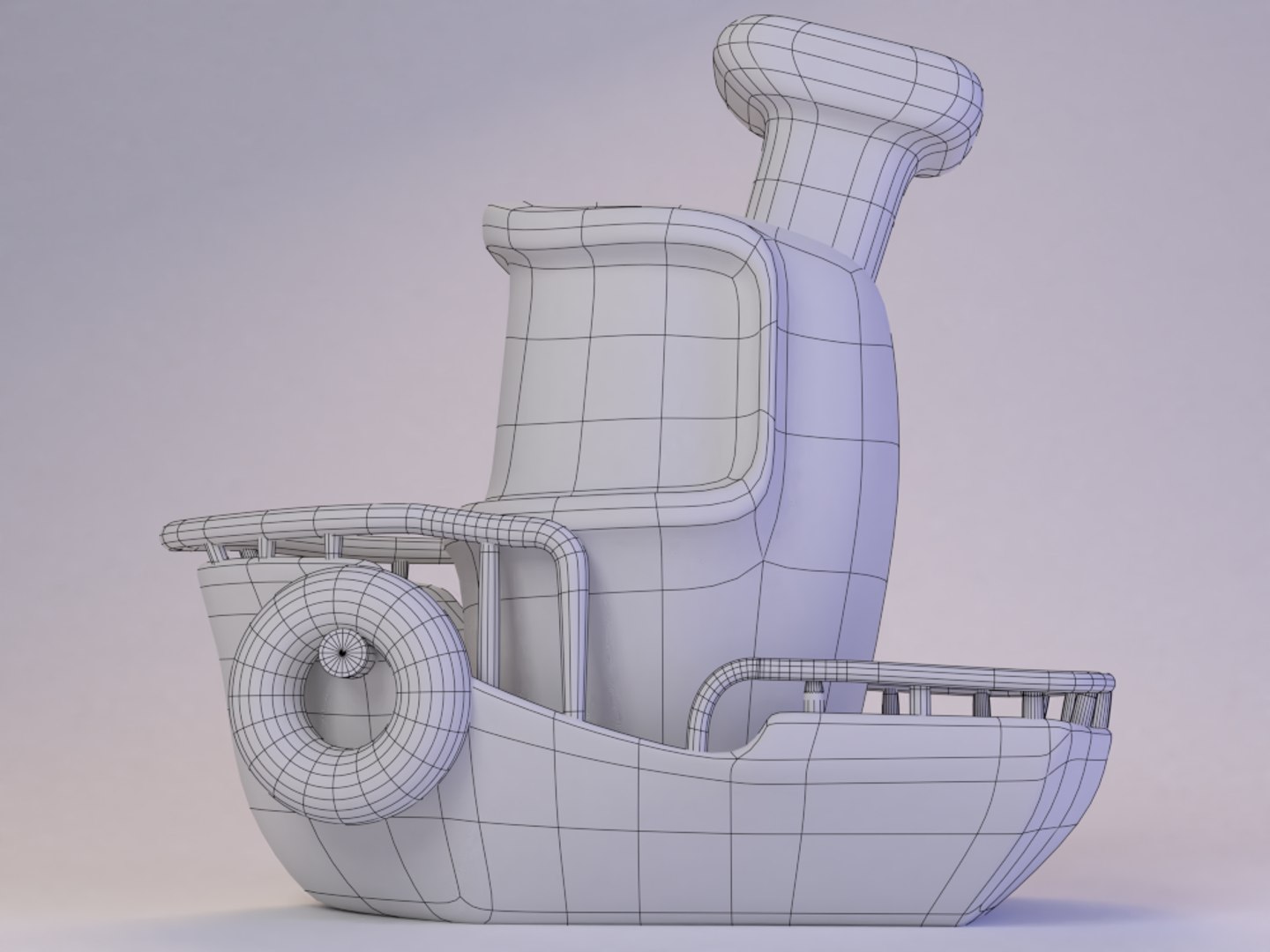 3D toy cute boat model - TurboSquid 1526156