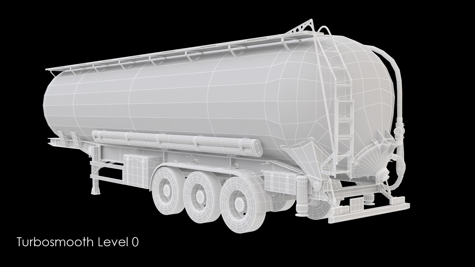3D Trailer Tank Model - TurboSquid 1772115