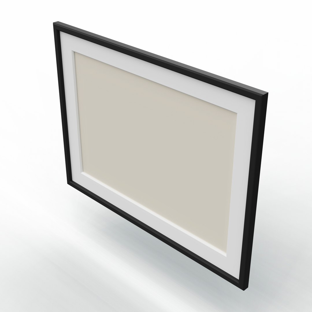 Picture Frame 3D Model - TurboSquid 1347346