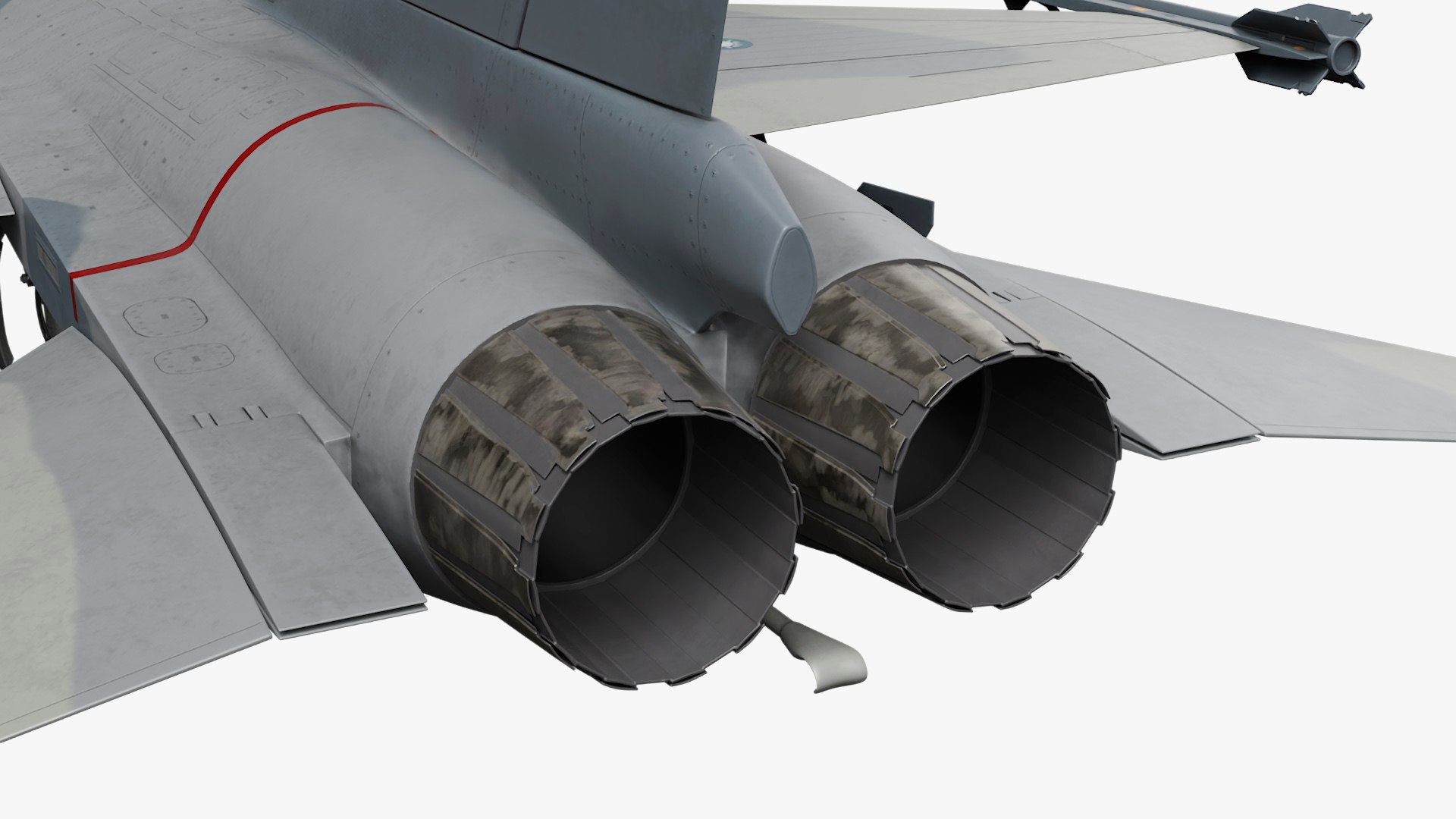 3D Model Military Fighting Jet AIDC F-CK-1 Ching-Kuo Rigged For Maya ...