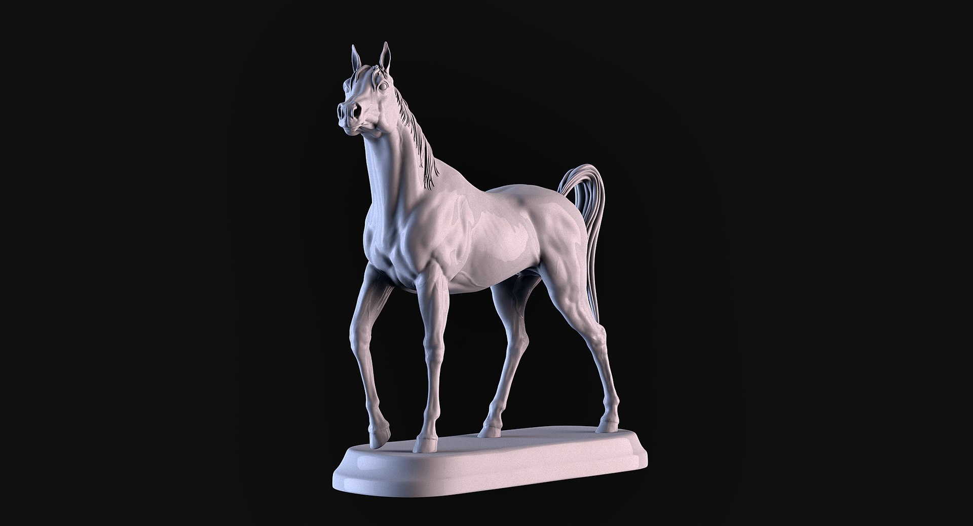Arabian Horse 3D Model - TurboSquid 1940690