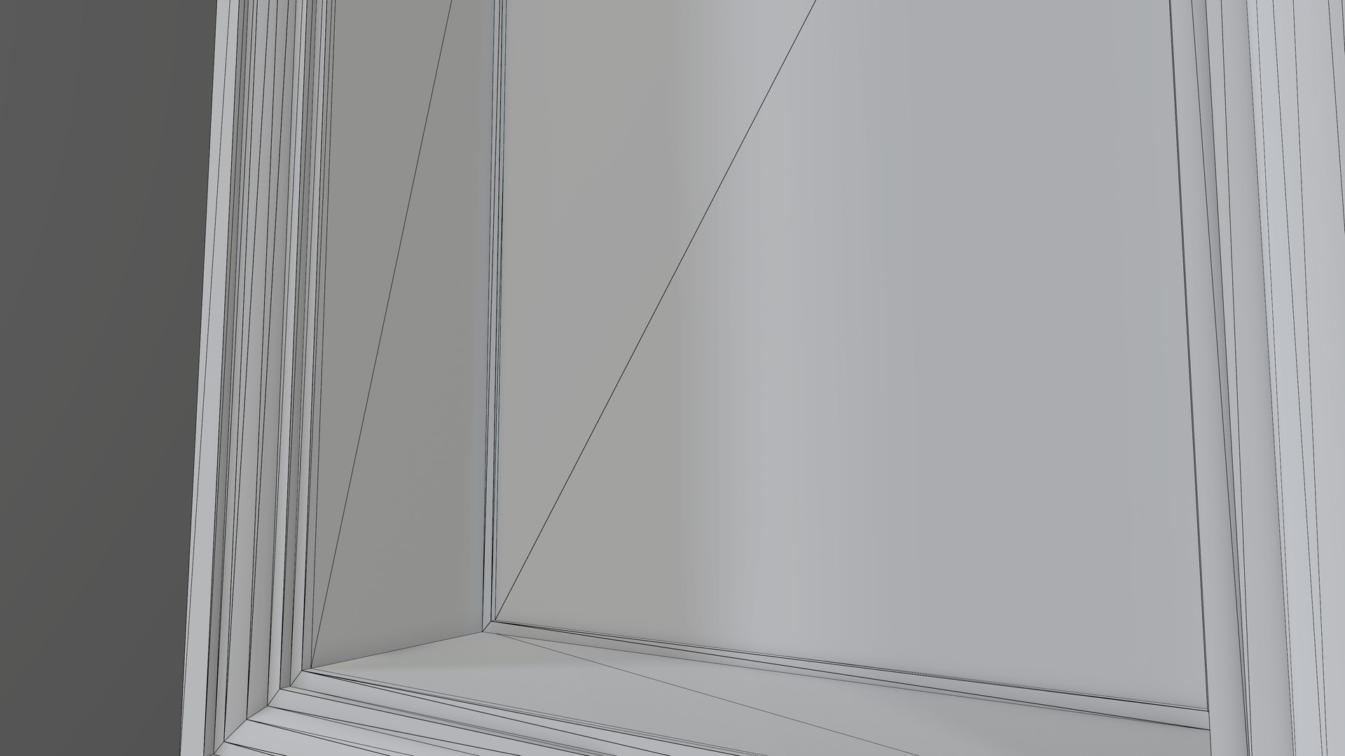 3D Window Wood Model - TurboSquid 1446578