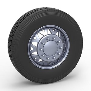 Truck Wheel STL Models for Download | TurboSquid