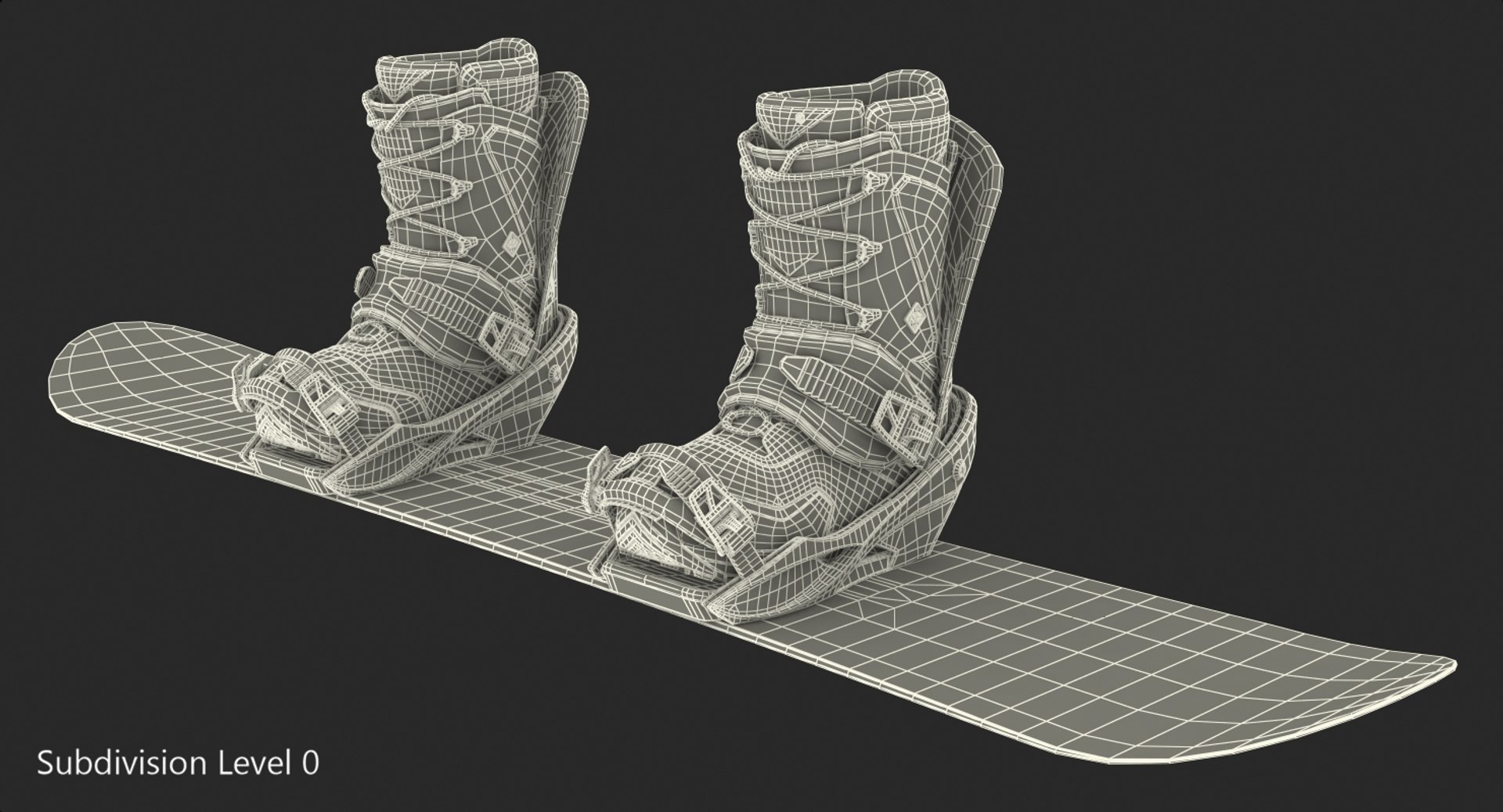 3D Jones Snowboards Snow Board Model - TurboSquid 1344705