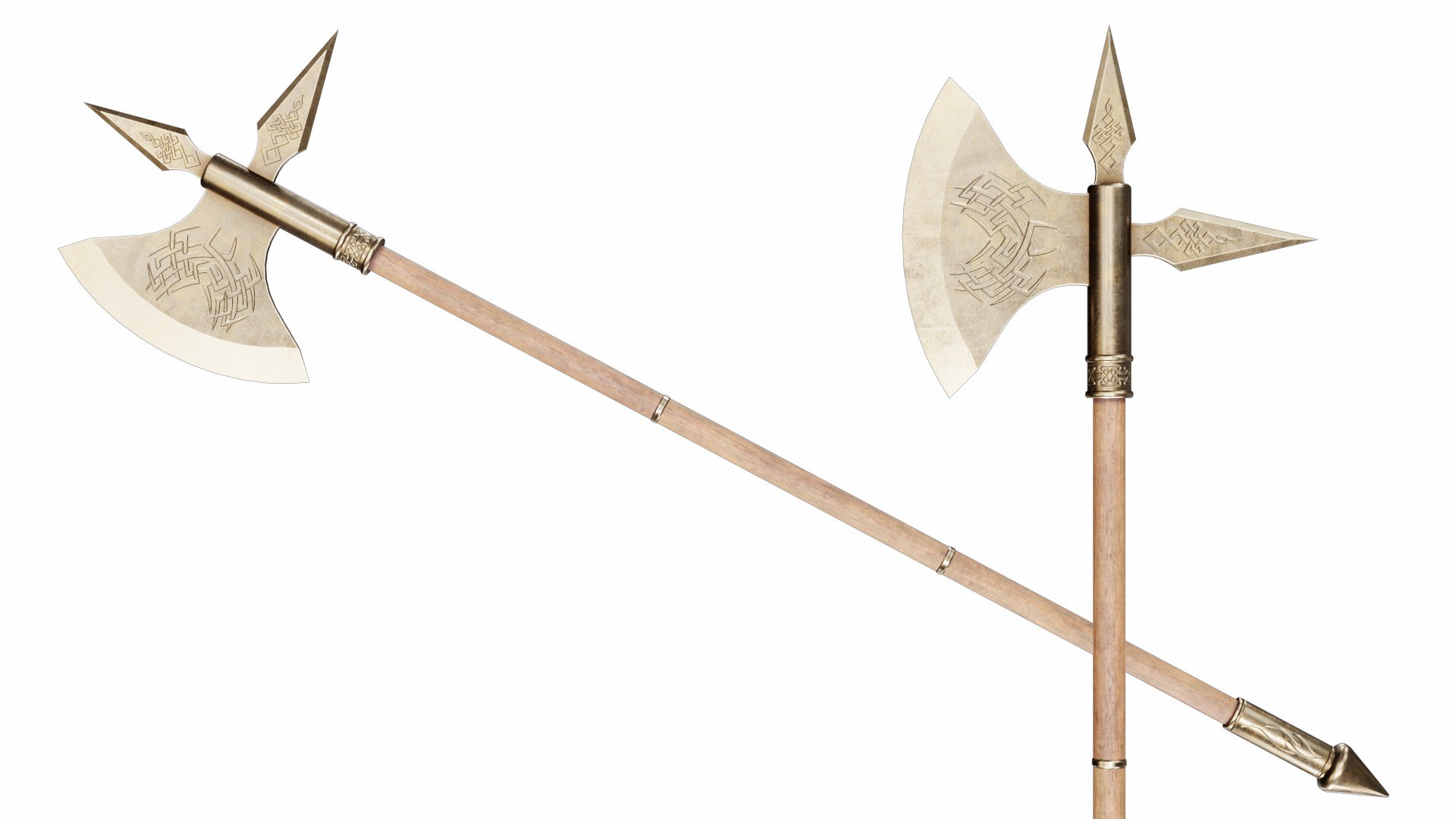 Collection of 10 halberds model - TurboSquid 2090306