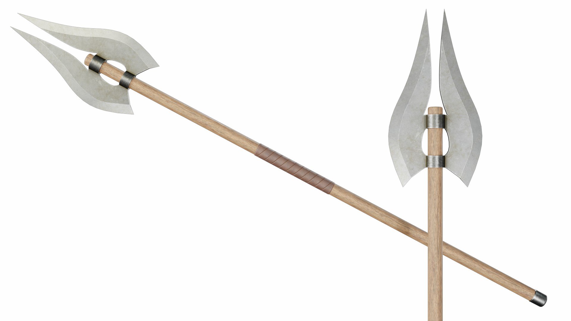 Collection of 10 halberds model - TurboSquid 2090306