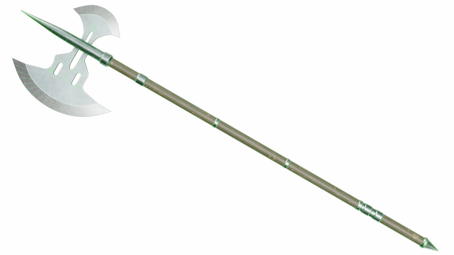 Collection of 10 halberds model - TurboSquid 2090306