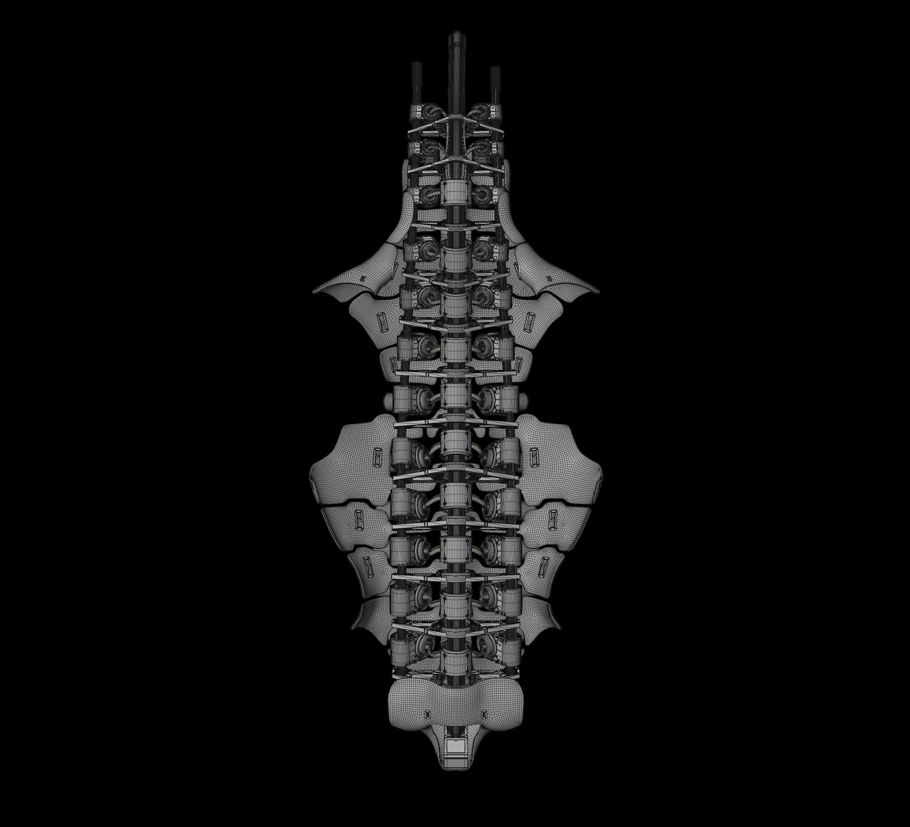 3D spine mechanical 01 - TurboSquid 1550466