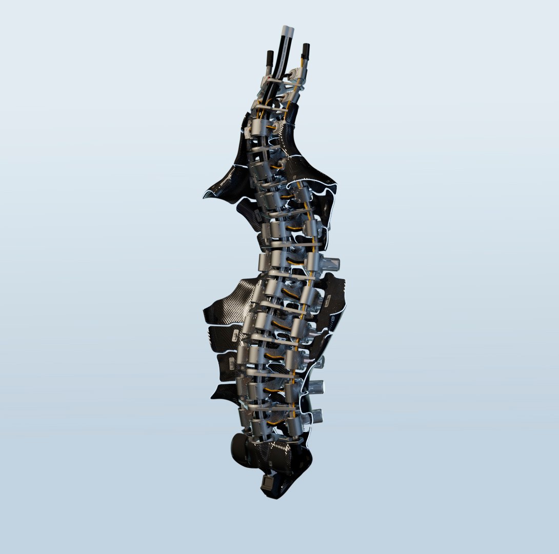3D Spine Mechanical 01 - TurboSquid 1550466