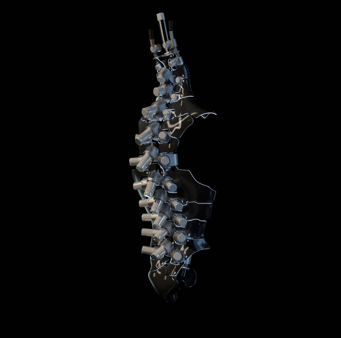 3D spine mechanical 01 - TurboSquid 1550466