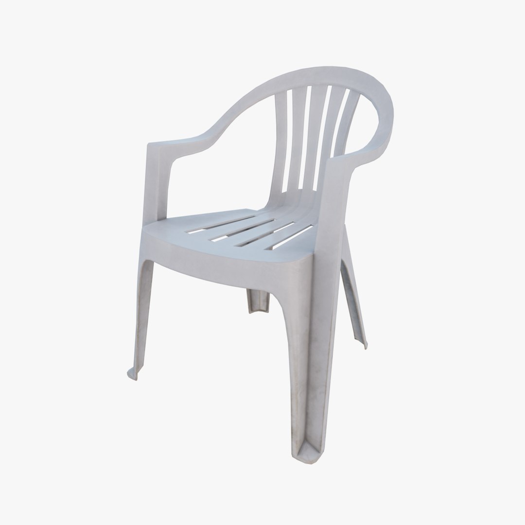 3D Monobloc Chair Model - TurboSquid 2310034