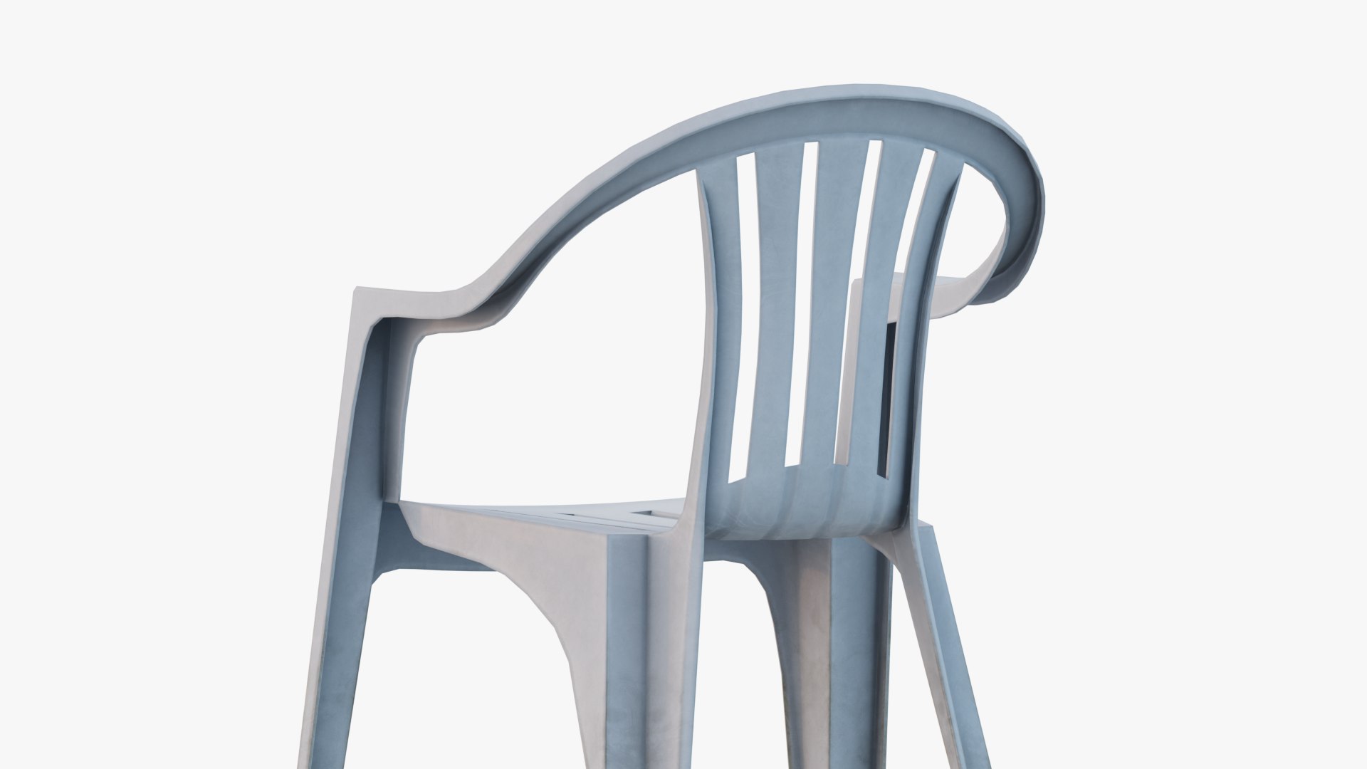 3D Monobloc Chair Model - TurboSquid 2310034