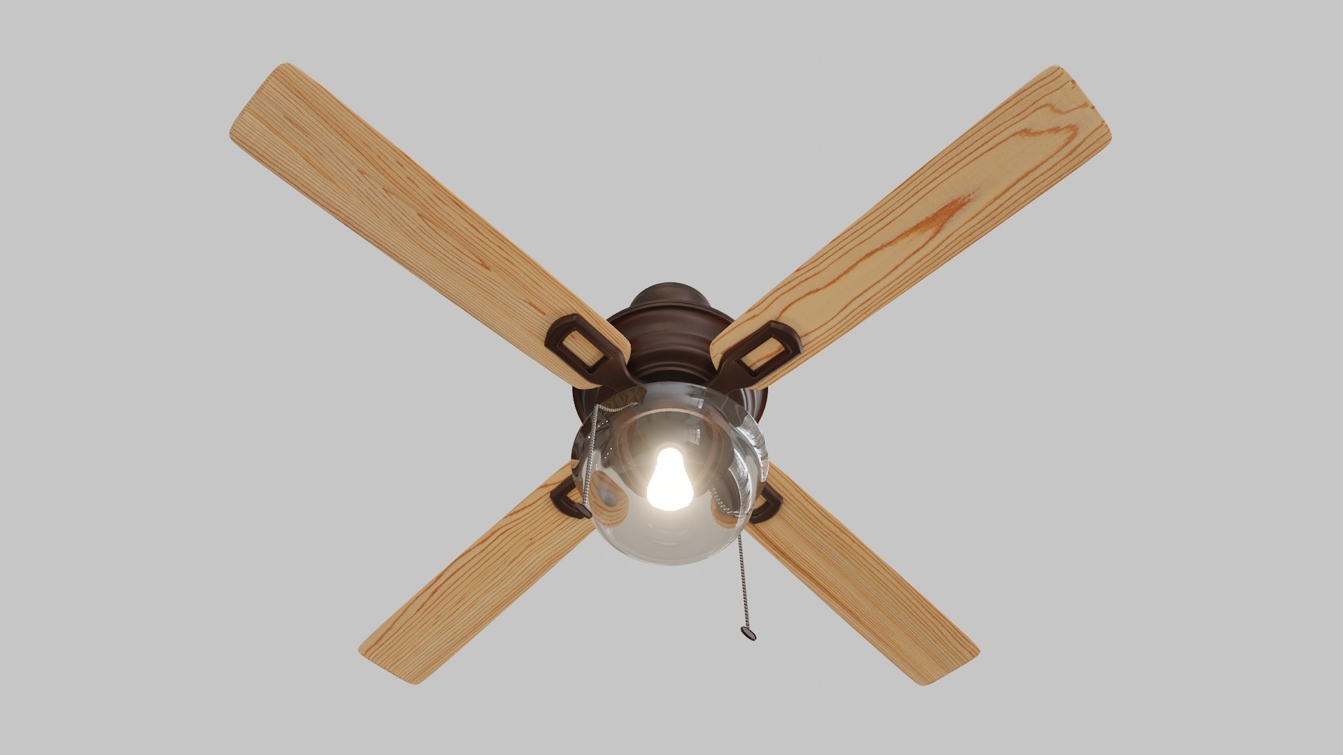 3D Ceiling Fan 1 Model - TurboSquid 1963928