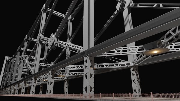 3D Howrah Bridge India kolkata model - TurboSquid 1731488