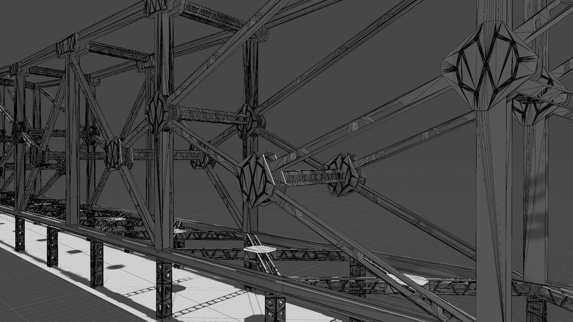 3D Howrah Bridge India Kolkata Model - TurboSquid 1731488