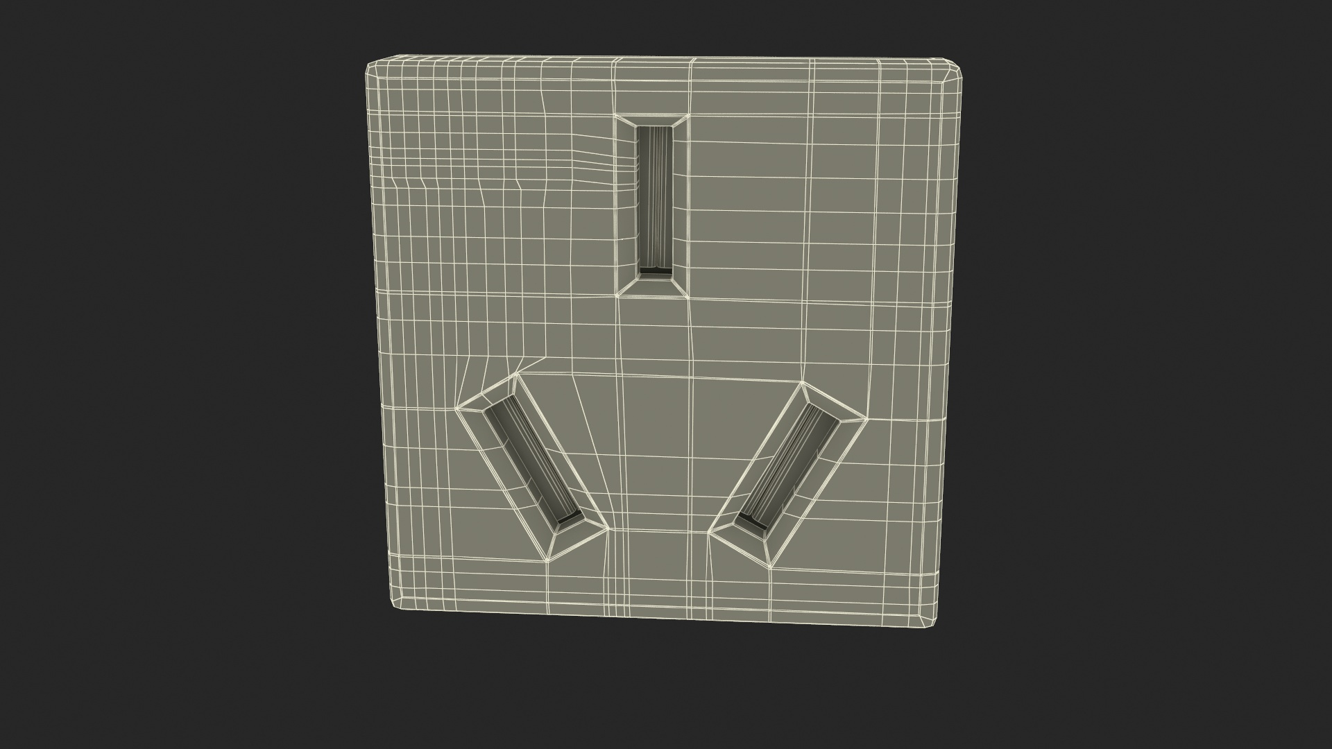 UK Wall Socket 3D Model - TurboSquid 2249992