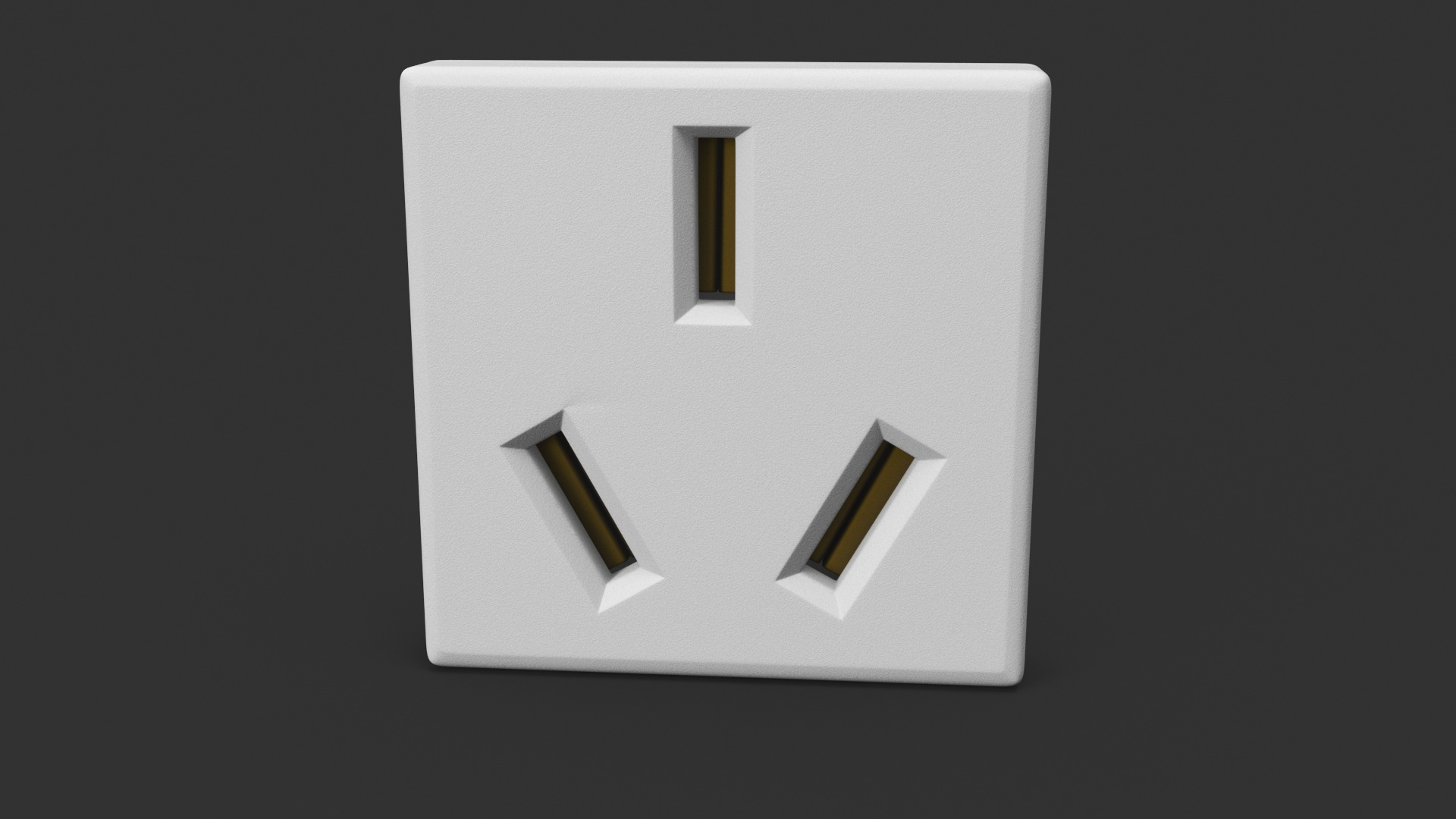 UK Wall Socket 3D Model - TurboSquid 2249992