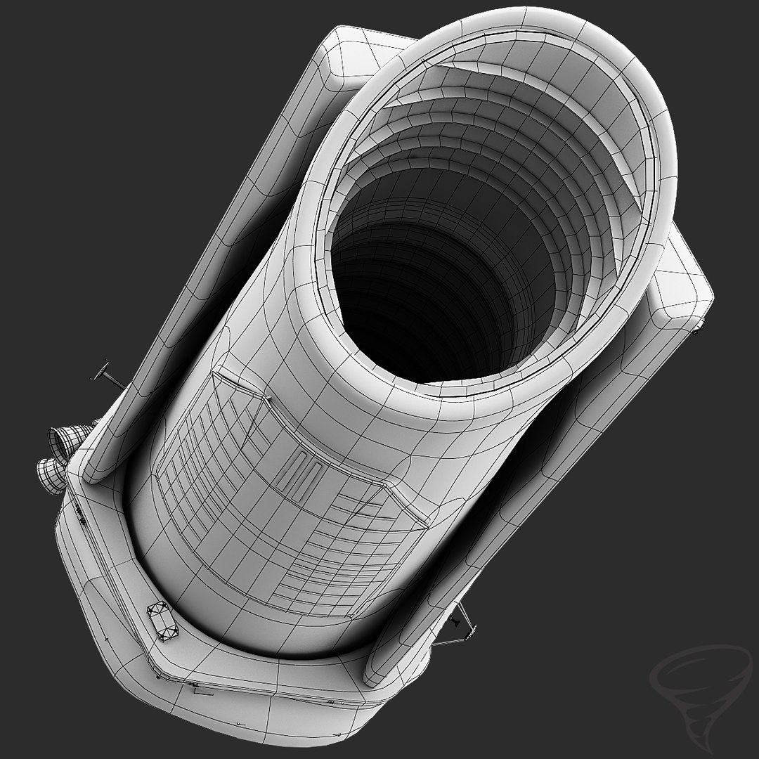Kepler Telescope 3d Model