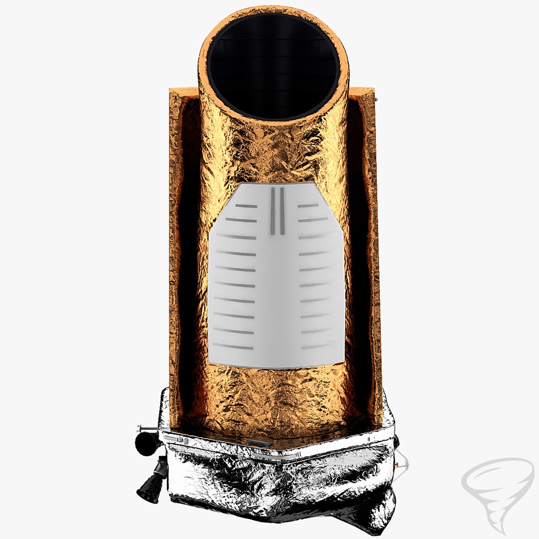Kepler Telescope 3d Model